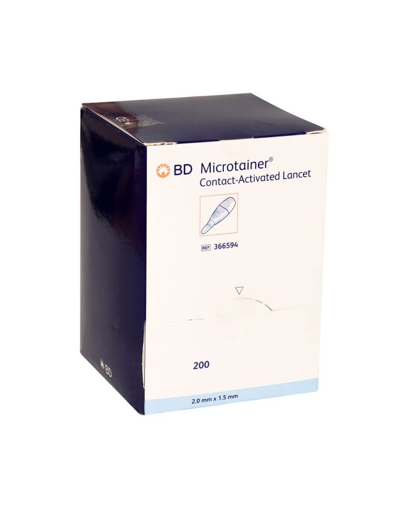 BD Microtainer Veiligheidslancetten 17G Blauw (200 stuks ...